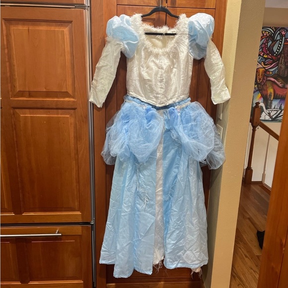 Dresses | Custom Made Ice Princess Gown With Headdress | Poshmark